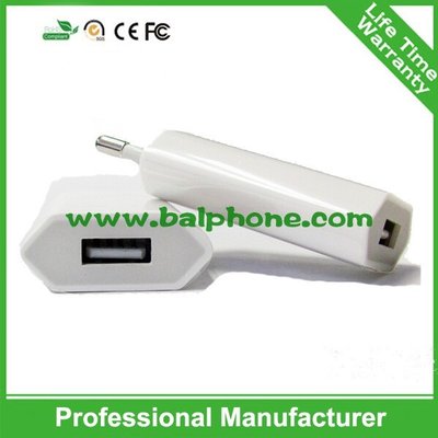 Wholesale mobile phone charging 5v 1a usb wall charger