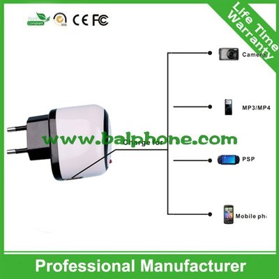 Cheapest Price Travel Adapter 2 Amp USB Wall Charger with Cable