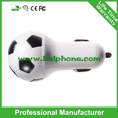 mobile phone single usb football car charger