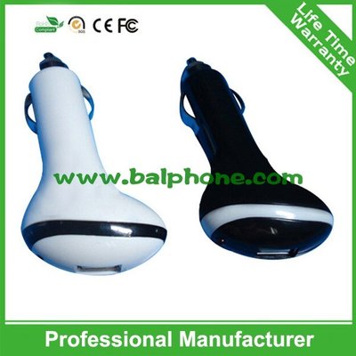 New Drumstick Shaped Car Charger 5V1A Mini USB Car Charger for Android Phones