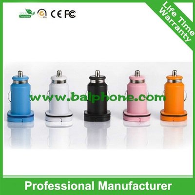 5V 1A Single USB car charger for smartphone