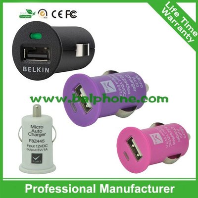Brand New Belkin Micro USB Car Charger For Cellphone