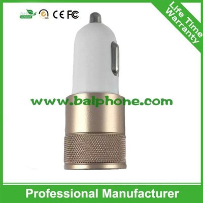 Fashion and high quality dual usb car charger 2.1A CE,RoHS,FCC