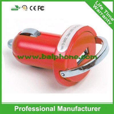 Newest Design Fashionable 5V 1A Single USB pull-tab Car Charger
