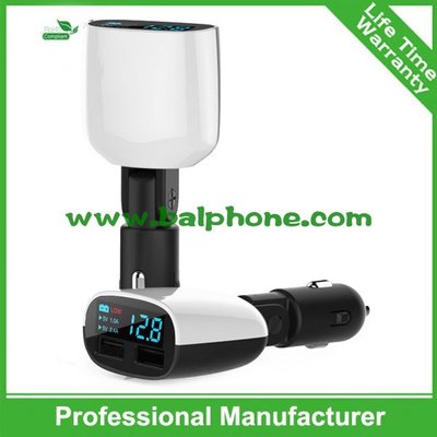 Mini and Stylish USB Car Charger 2.1A for Truck and Car 12-24V Up to 12 Color Combination