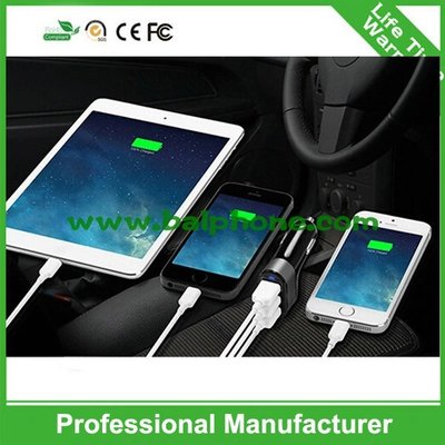5V 5.1A 3 port USB Car Charger ,3usb car charger,3usb travel charger for iphone 6 for ipad