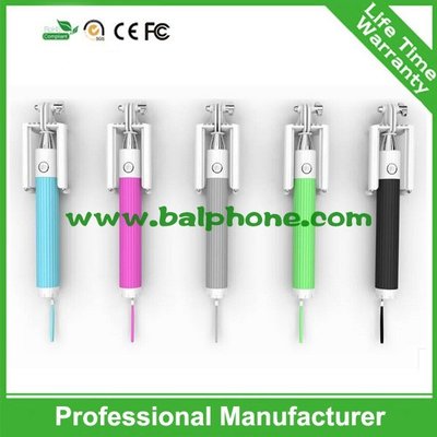 Mobile Phone selfie stick monopod handheld Monopod Selfie-Stick with bluetooth