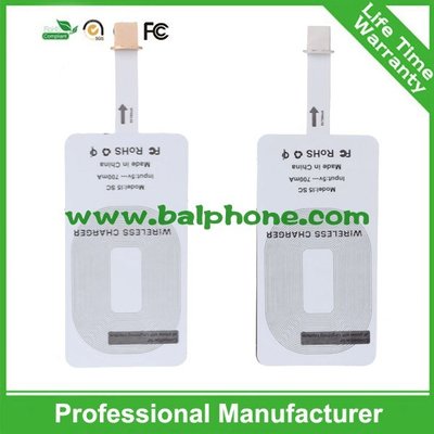 Universal Qi Wireless Charger Receiver Charging Adapter Receptor Receiver For Smartphones