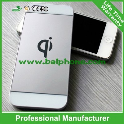 Qi compatible wireless charger receiver for iphone 6 iphone 6plus, 2015 new design wireles
