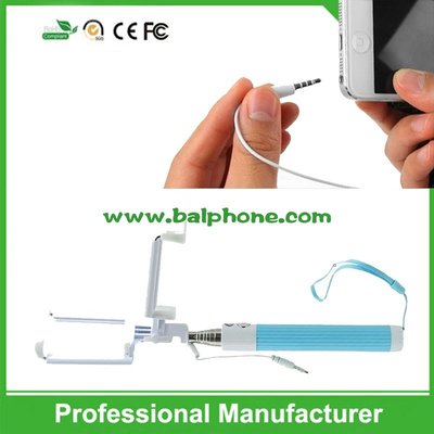 nice Cool monopod selfie stick with cable 2015 China wholesale selfie-stick