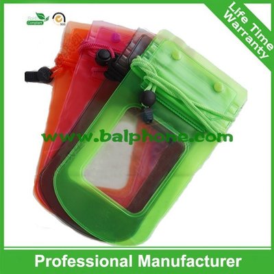 pvc waterproof phone bag fashion phone pvc waterproof case