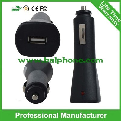New design retractable car charger with cable