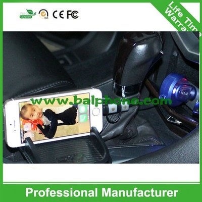 2 in 1 retractable car charger for smartphone