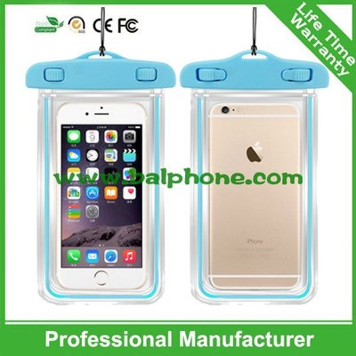 2015 new arrival pvc phone waterproof case for iphone 6