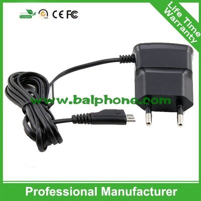 Portable phone charger for samsung with cable 5v 500mah travel wall chargers