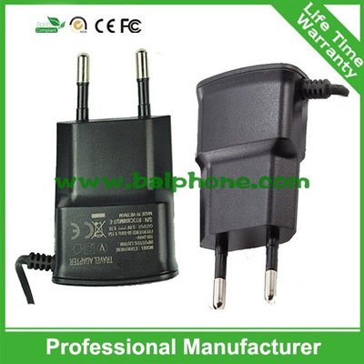 Portable phone charger for samsung with cable 5v 500mah travel wall chargers