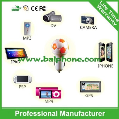 Portable high quality football car charger combo kit