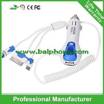 2015 hot new products for 2015 3 in 1 car charger