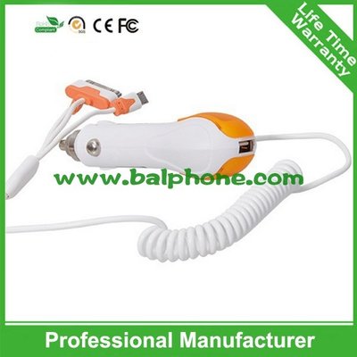 2015 hot new products for 2015 3 in 1 car charger