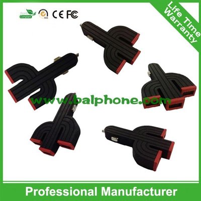 2015 Newest 3USB Car Charger 4.2A Triple Usb Port Car Mobile Charger