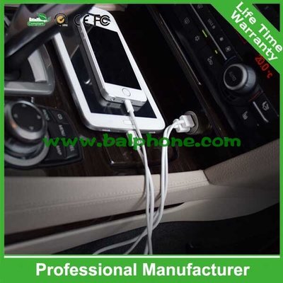 2015 hot selling 5V 3.1A stainless steel dual usb Car Charger