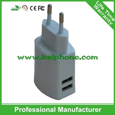 Patent 5V 3.4A new universal Double usb wall charger