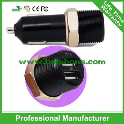 good quality metal bullet shape portable car battery charger for toy car