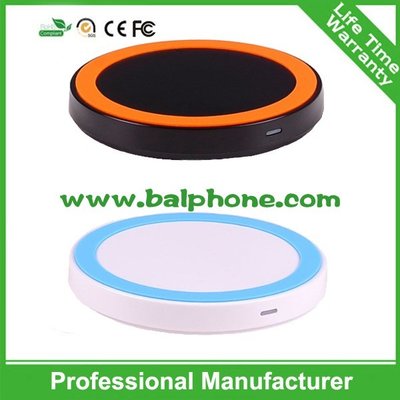 Fashionable QI wireless charger / mini QI wireless charging pad for iPhone4/4S/5/5S, Samsu