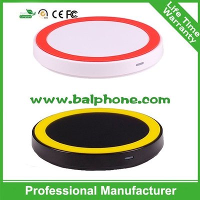 Fashionable QI wireless charger / mini QI wireless charging pad for iPhone4/4S/5/5S, Samsu