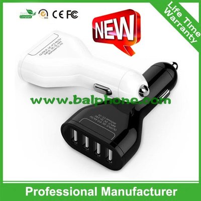 Quick charger 2.0 5V10A 4USB Quick car charger USB charger