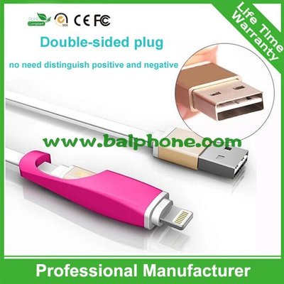 Iphone 6/Micro 2in1 flat usb cable