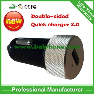Single USB car charger for smartphone