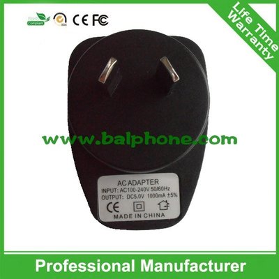 Good quality AU plug adapter universal single usb travel chargers for smartphone