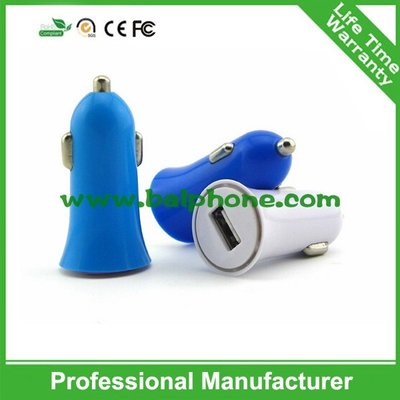 Single USB small horn car charger