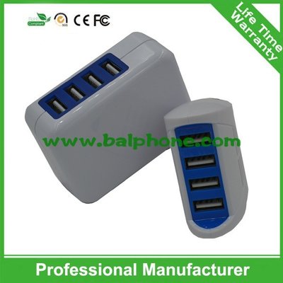 2016 brand new travel charger 4 usb wall charger
