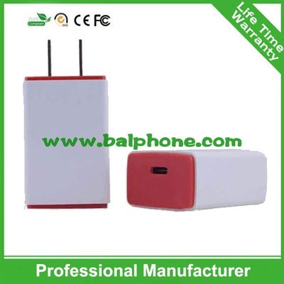 Type C travel charger 1 usb car charger adapter with USB charger