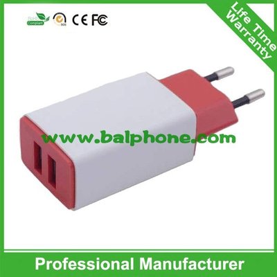 Type C travel charger 1 usb car charger adapter with USB charger