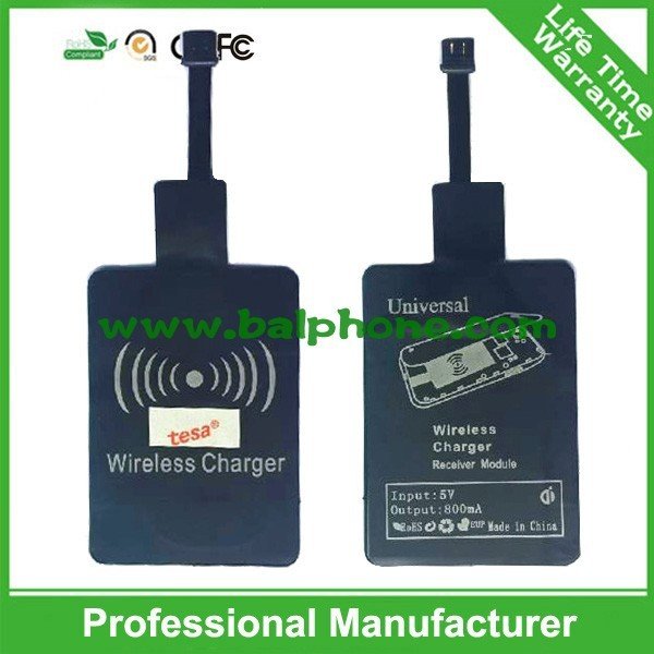 Promotional Qi Wireless Charger Receiver Charging Adapter Receptor Receiver For Smartphone