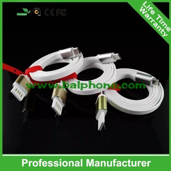 High speed 1m USB data sync double-sided and charging cable for Samsung