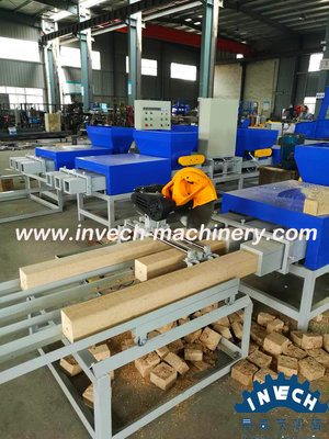 Wood Sawdust Hot Press Block Machine