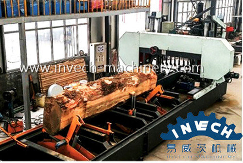 Automatic Hydraulic Horizontal Band Sawmill