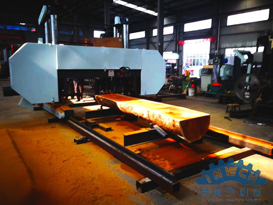 Computer-control Heavy-duty Horizontal Band Sawmill