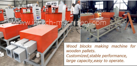 Hydraulic Pallet Block Making Machine