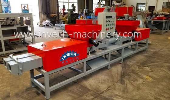 4 Heads Sawdust Block Compressed Machine