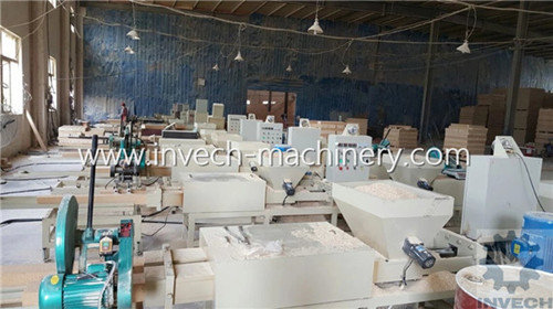 EU Pallet Leg Making Machine