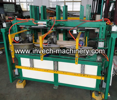 Wood Pallet Block Nailing Machine