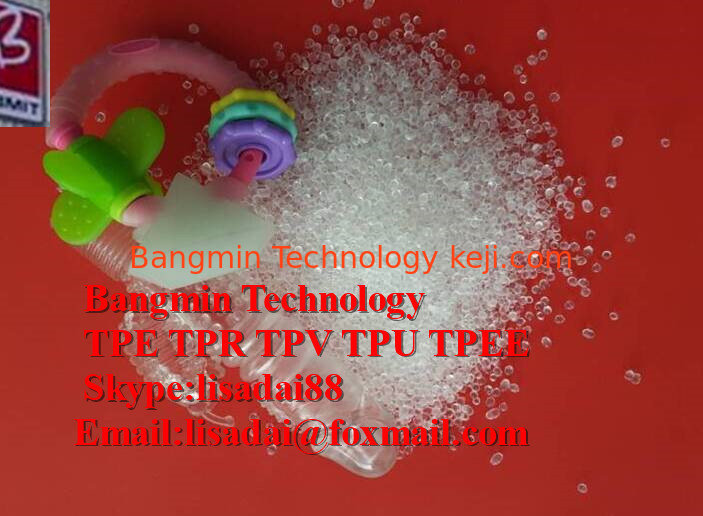 TPR/TPE (Thermo Plastic Elastomer/Thermo Plastic Rubber) raw material,pellets, granules for wall pulley, chest expander,
