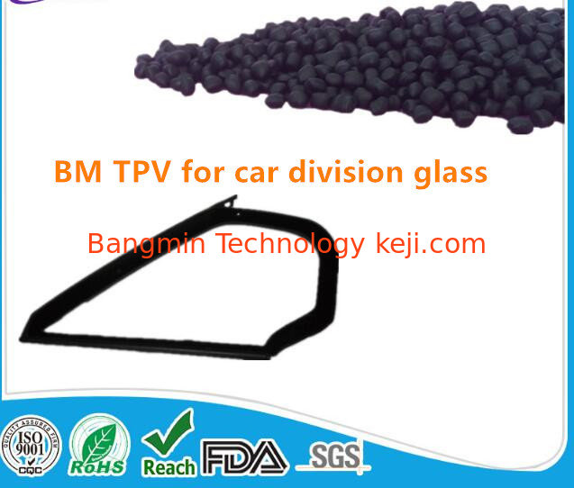 injection grade PP/EPDM TPV (Thermo Plastic Elastomer/Thermo Plastic Rubber) granules for car division glass