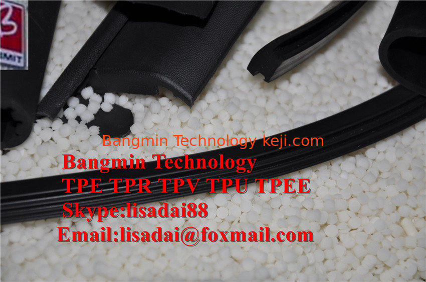 rubber plastic TPE/TPR/TPV granule for machinery seals, window & door seals