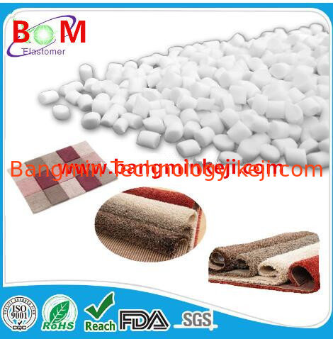 Carpet backing tpe tpr raw material, compound, pellets, granules for carpet, rug,mat backing/SEBS Based TPE TPR granules
